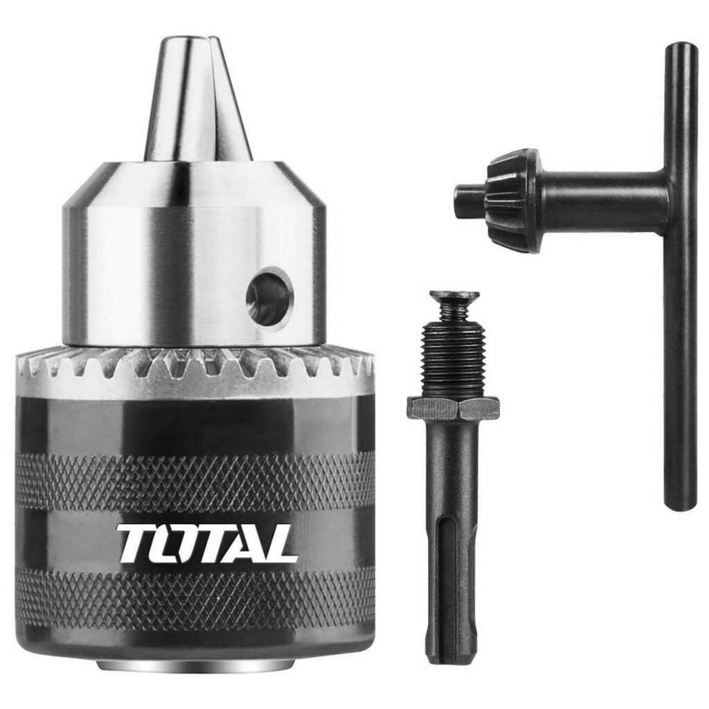Mandril Total 13mm - Con Adaptador SDS Y Llave - Barraca Julia