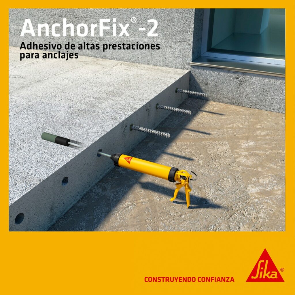 Adhesivo Químico Para Anclajes Sika AnchorFix -2 - Barraca Julia