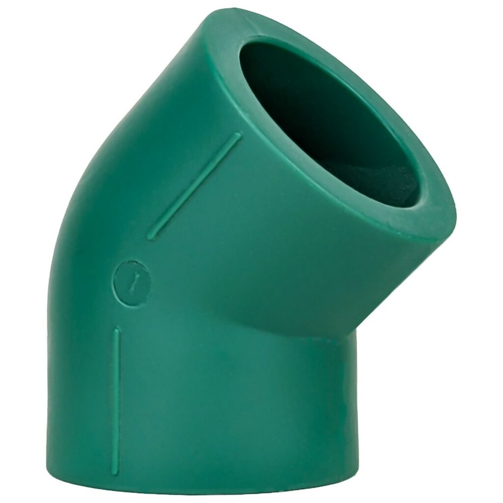 Codo 45º, Termofusión Verde - Barraca Julia